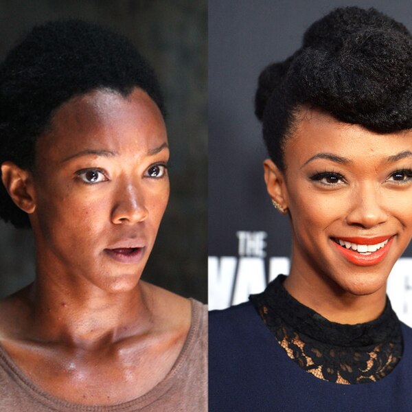 Sonequa Martin Green Sasha From The Walking Dead Stars In And Out Of